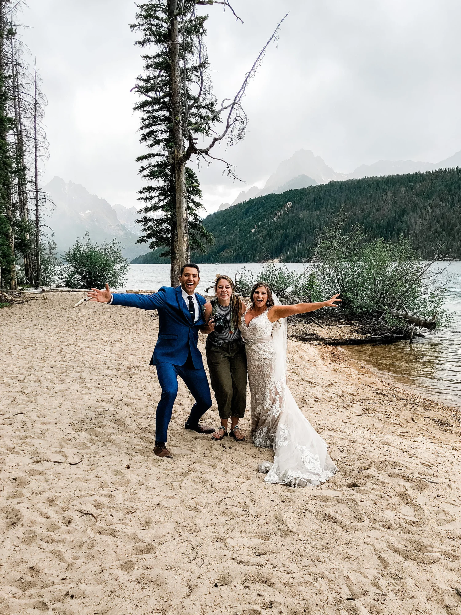 Breathtaking Red Fish Lake Elopement in Stanley, Idaho — SS Photography ...