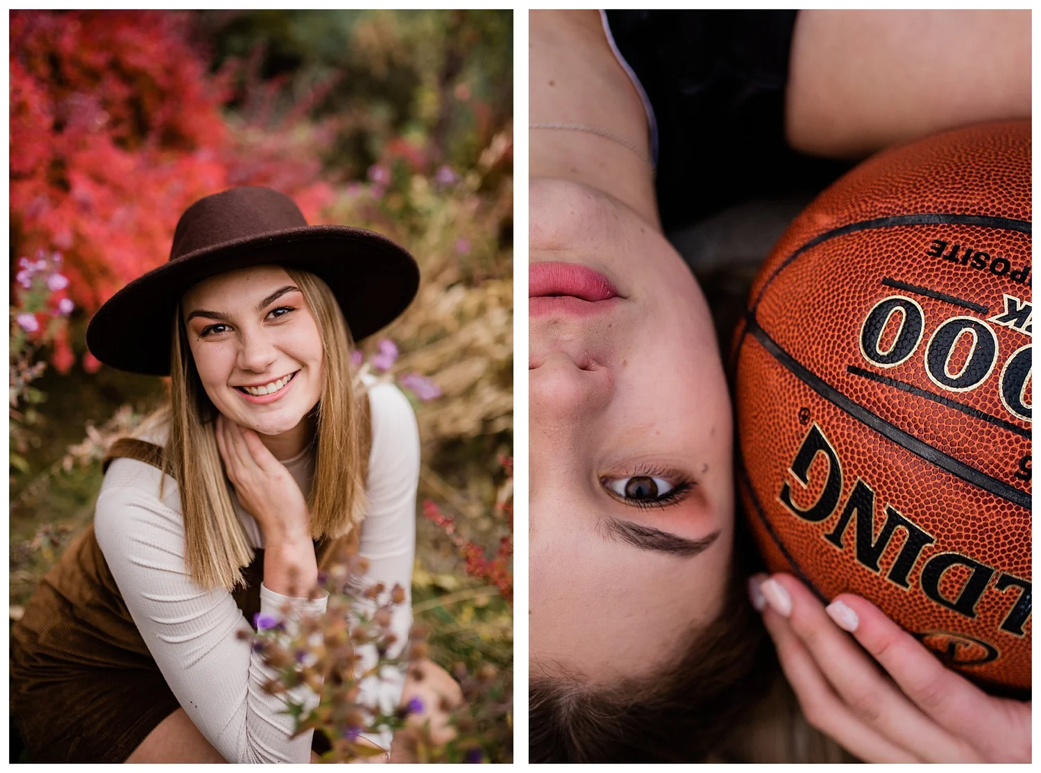 Emma's Fall Senior Session With Some Serious Basketball Inspiration ...