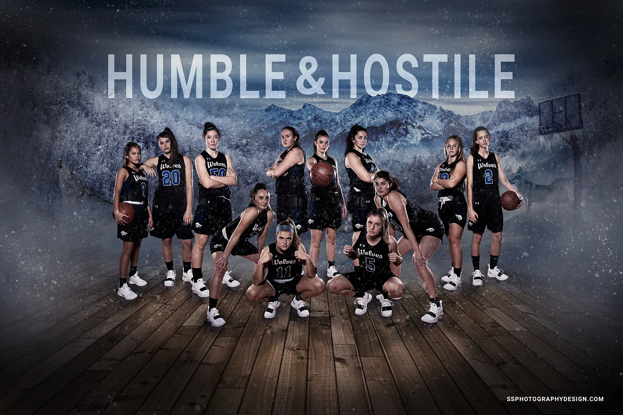A Time-lapse from the Timberline Girls Basketball Poster — SS ...
