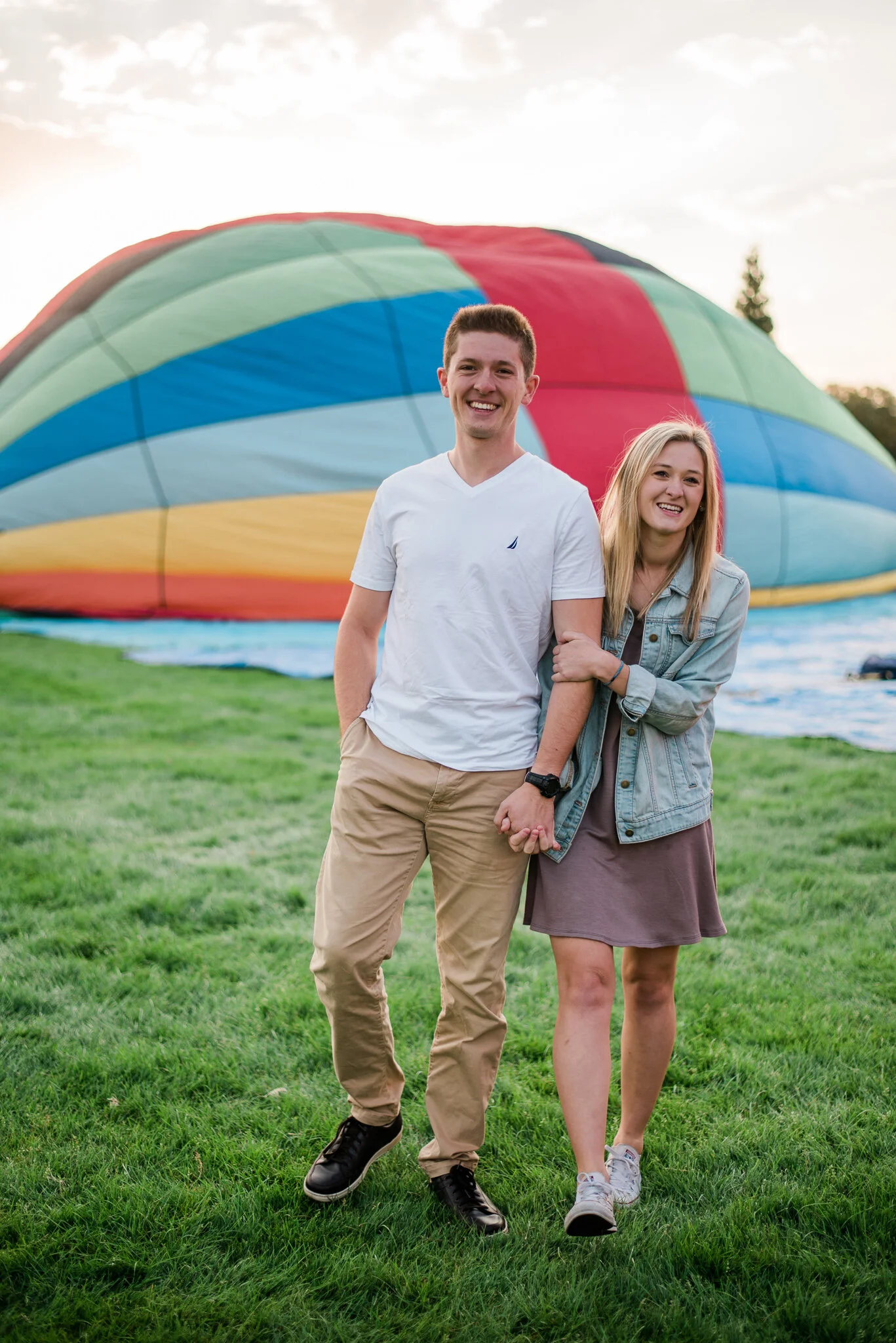 Spirit of Boise Hot Air Balloon Classic Couples Session with Amanda ...