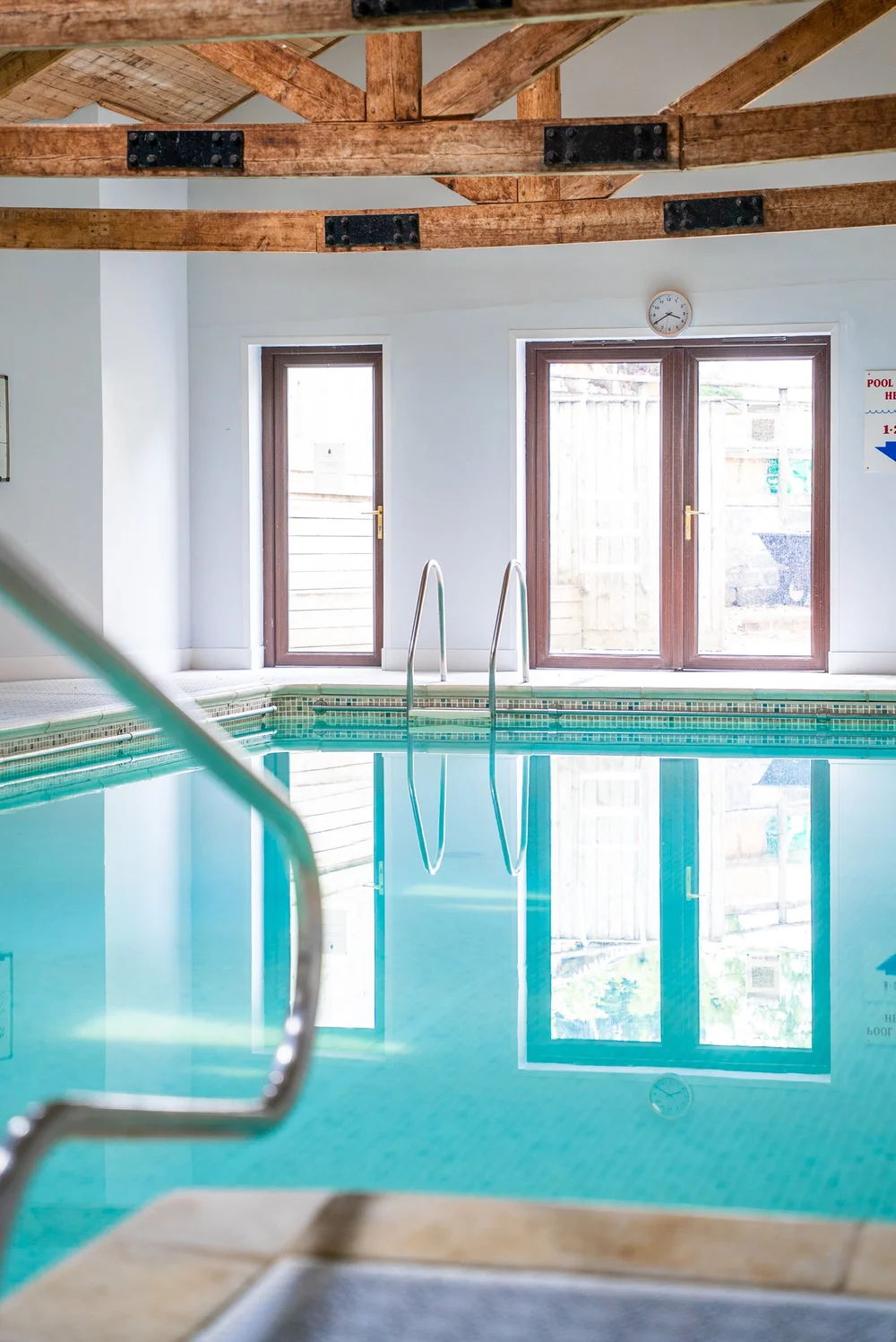 Facilities including indoor pool and games room — Church Farm Cottages