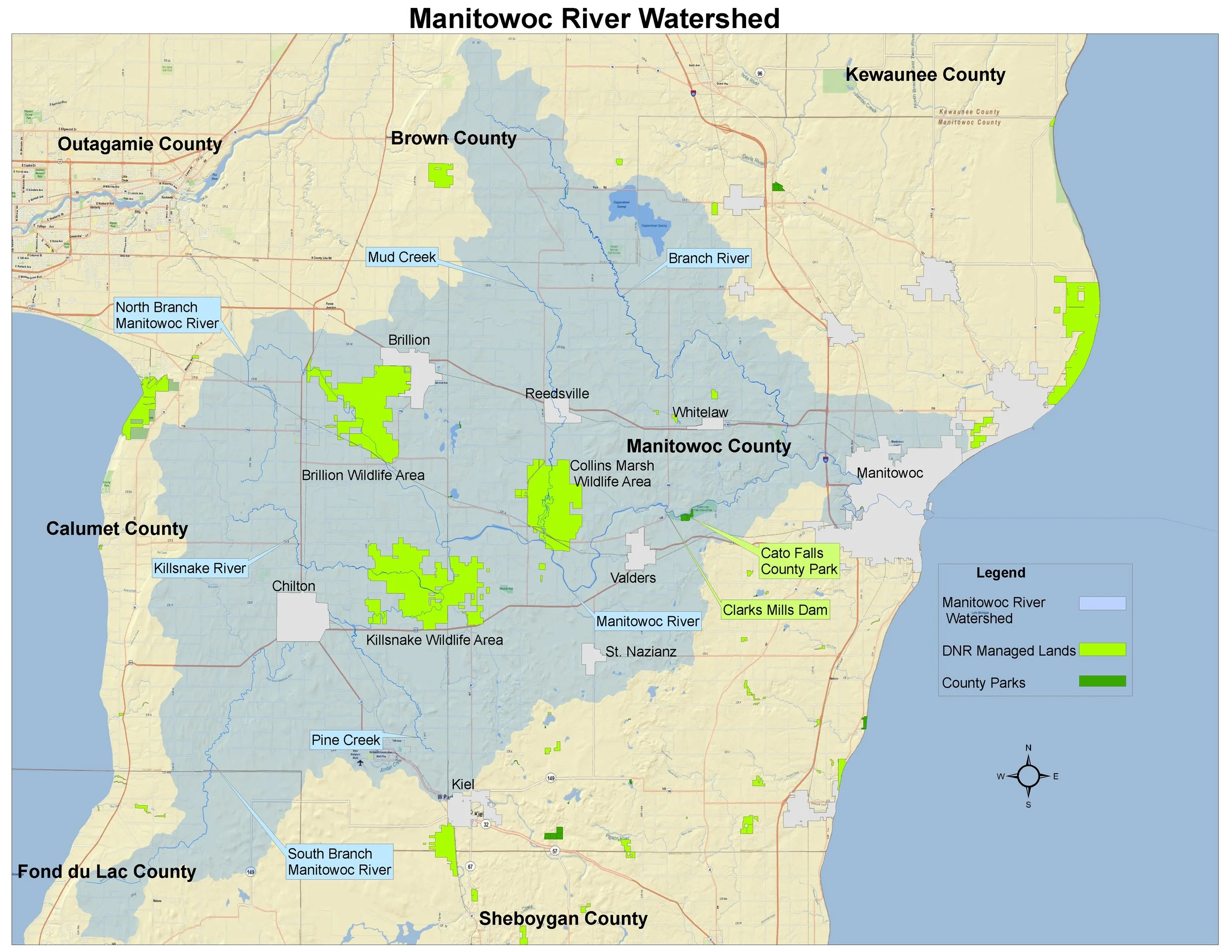 Manitowoc River Watershed — Friends of the Manitowoc River Watershed