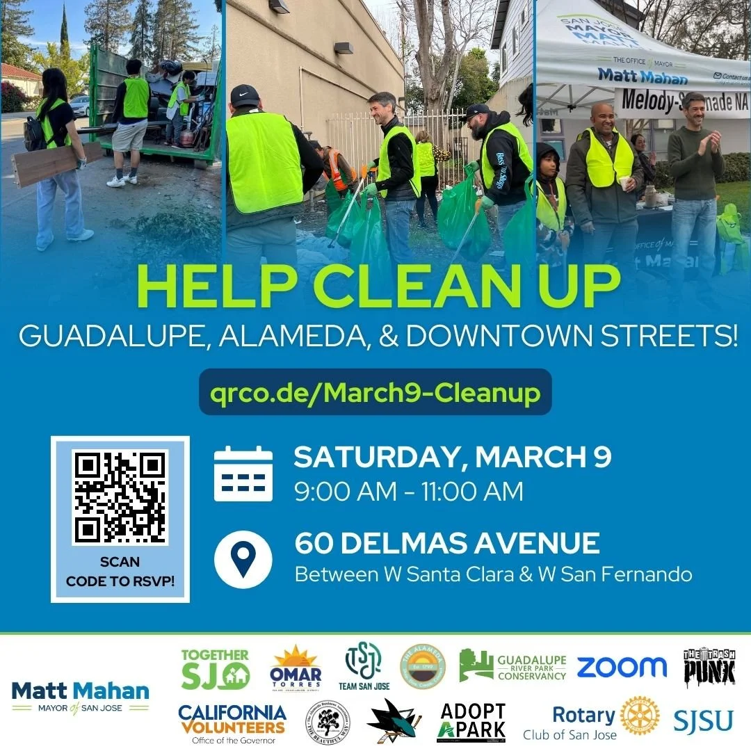 Upcoming Community Clean-Ups — Office of Mayor Matt Mahan