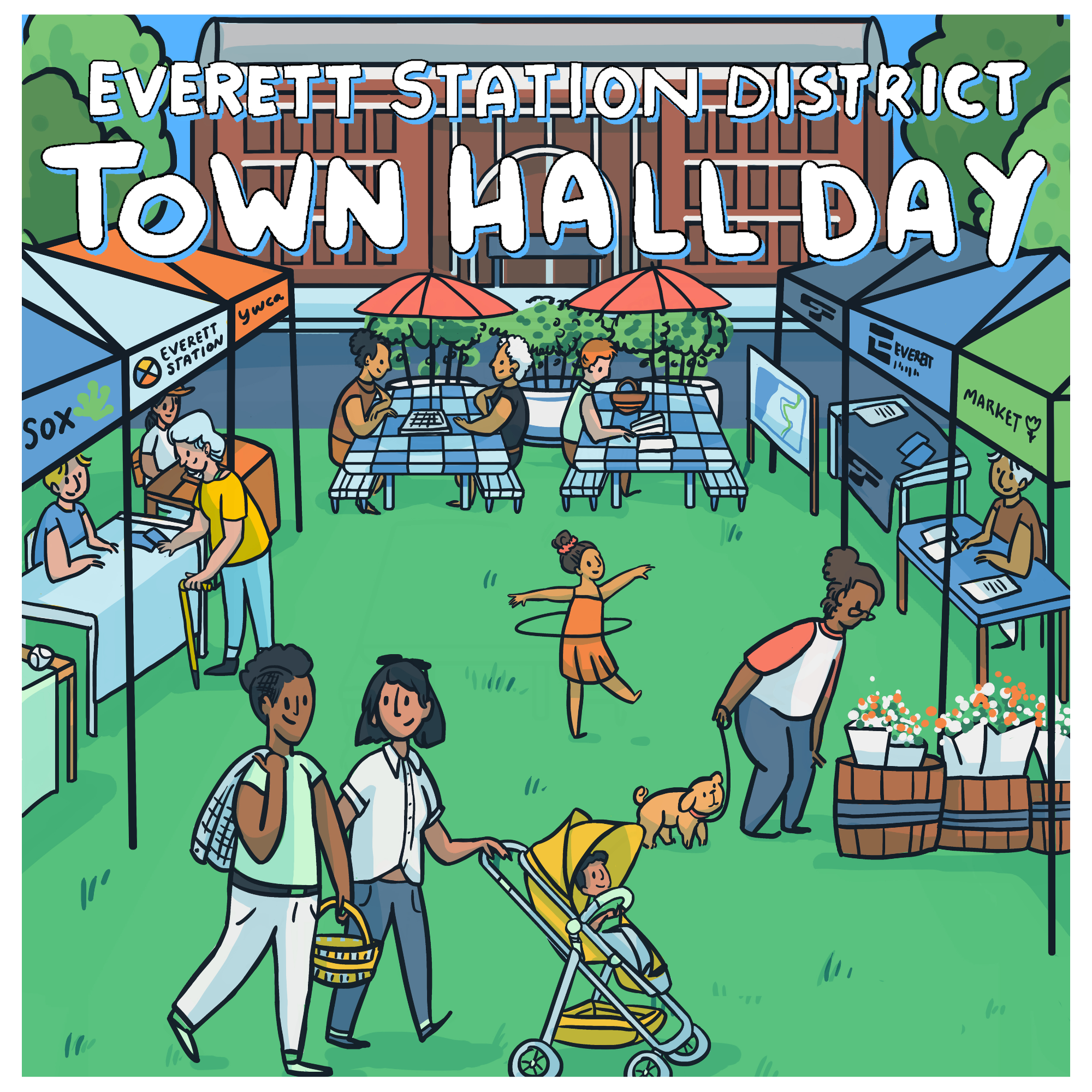 Everett Station District Town Hall Day — Everett Station District Alliance