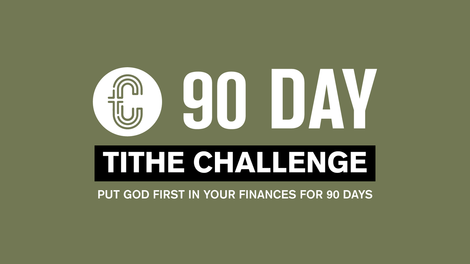 Tithe Challenge — The Cause Church in Prosper, TX