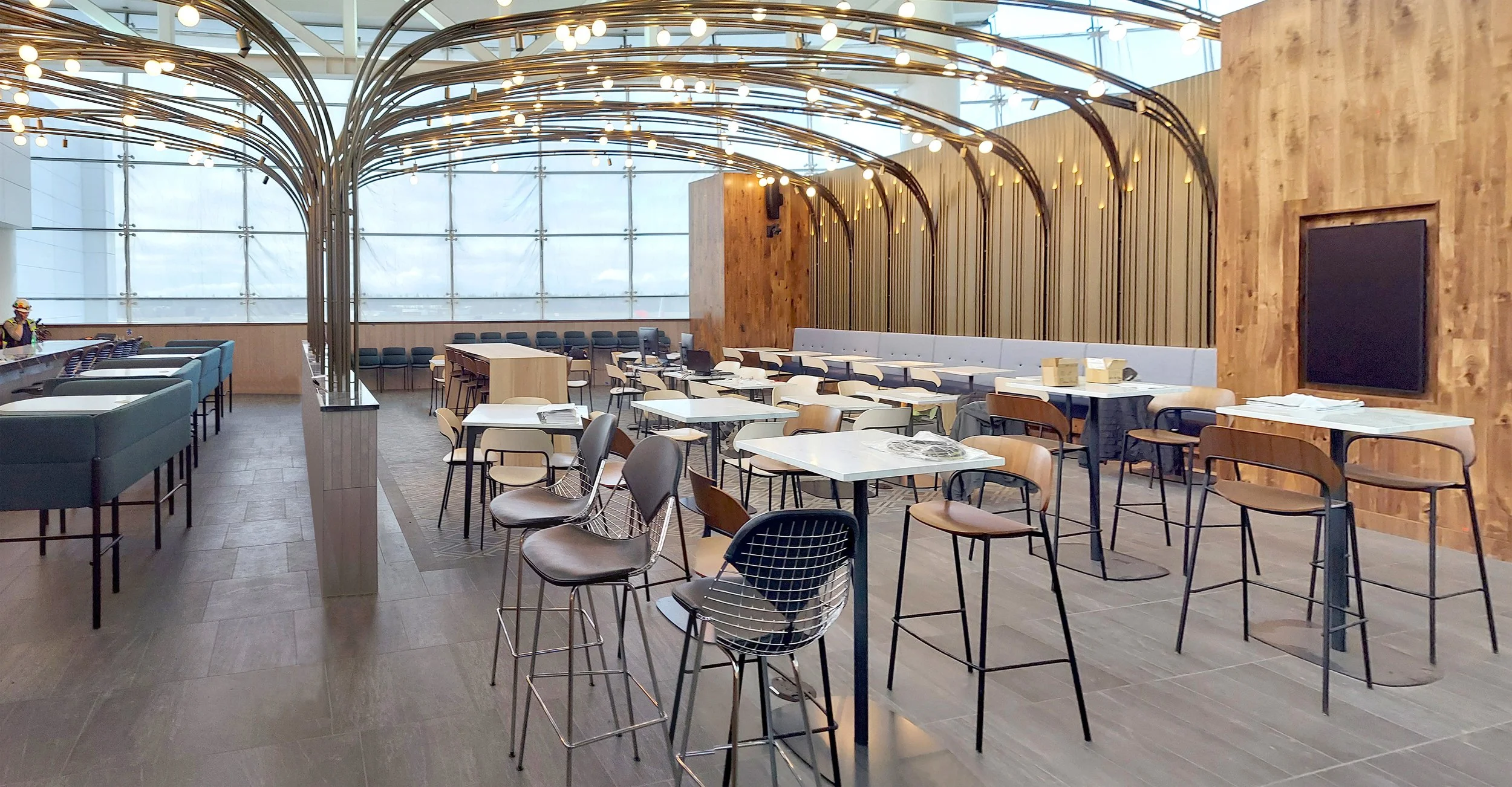 American Express Centurion Lounge Illuminated Canopy Feature — Dillon Works