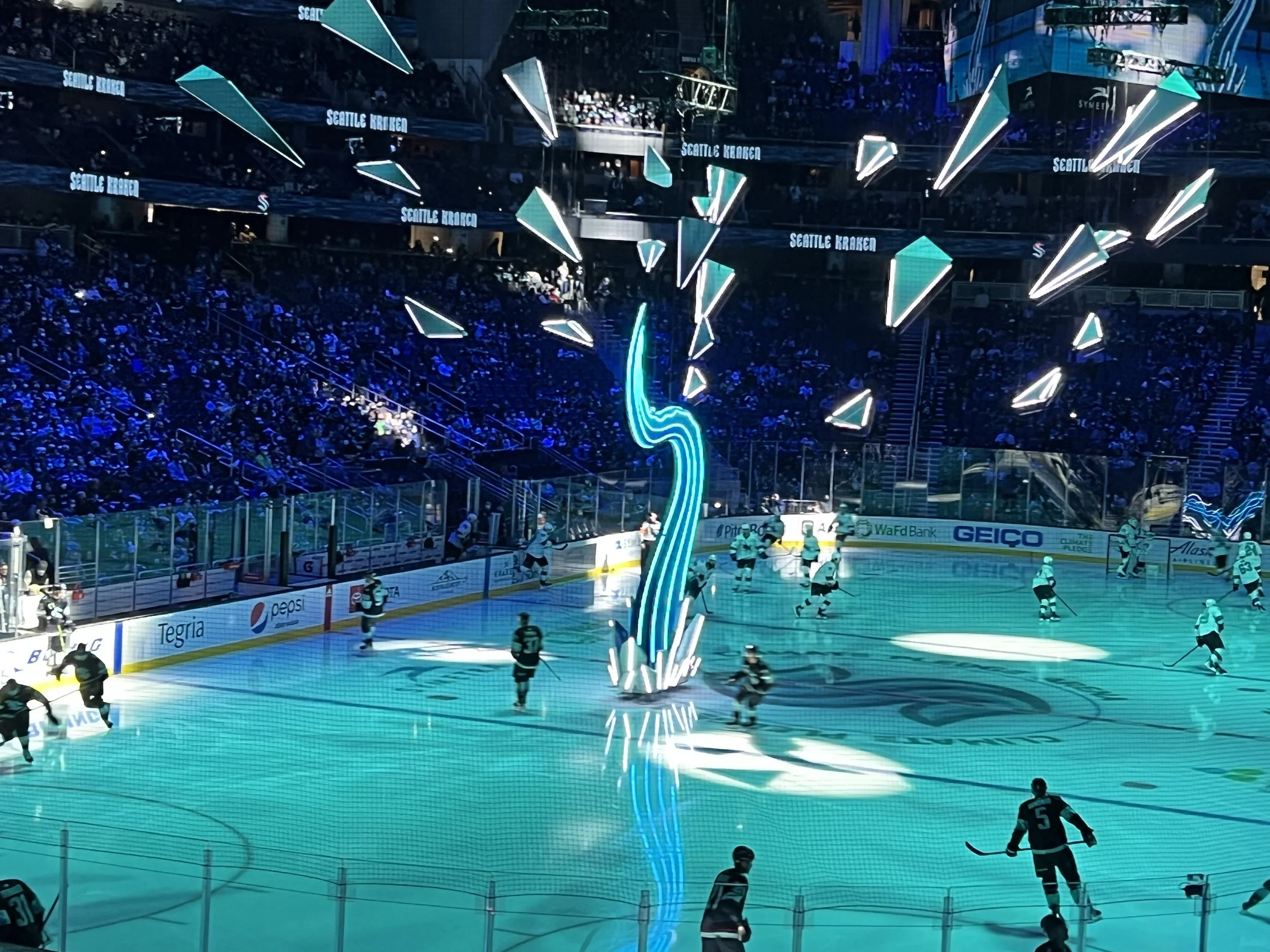 Seattle Kraken Player’s Entrance | Tentacle Feature — Dillon Works