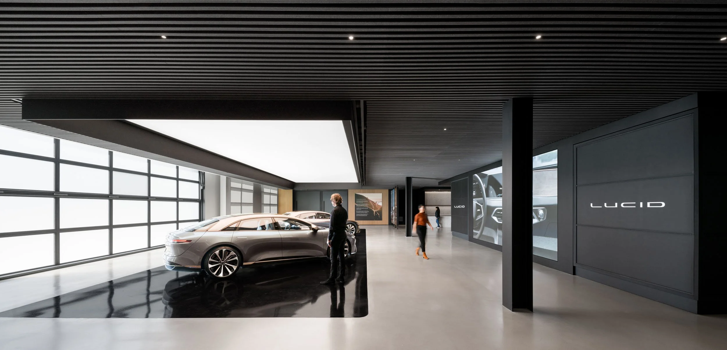 Lucid Experience Center — Banks Landl Lighting Design