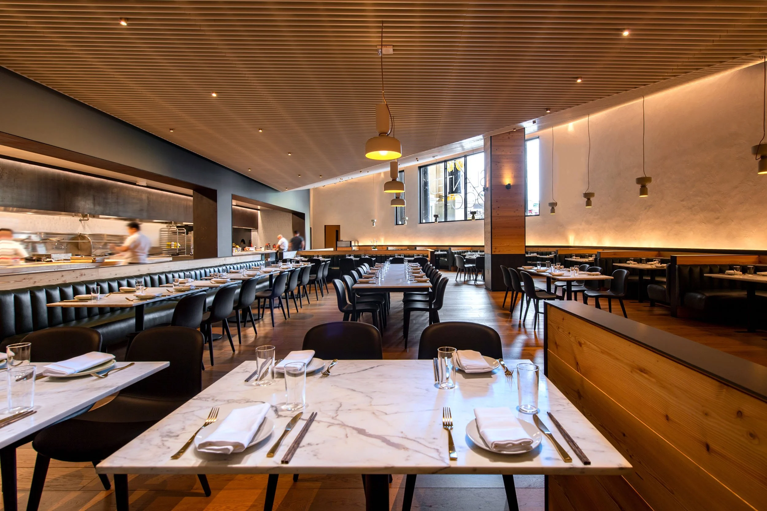 Slanted Door Las Vegas — Banks Landl Lighting Design