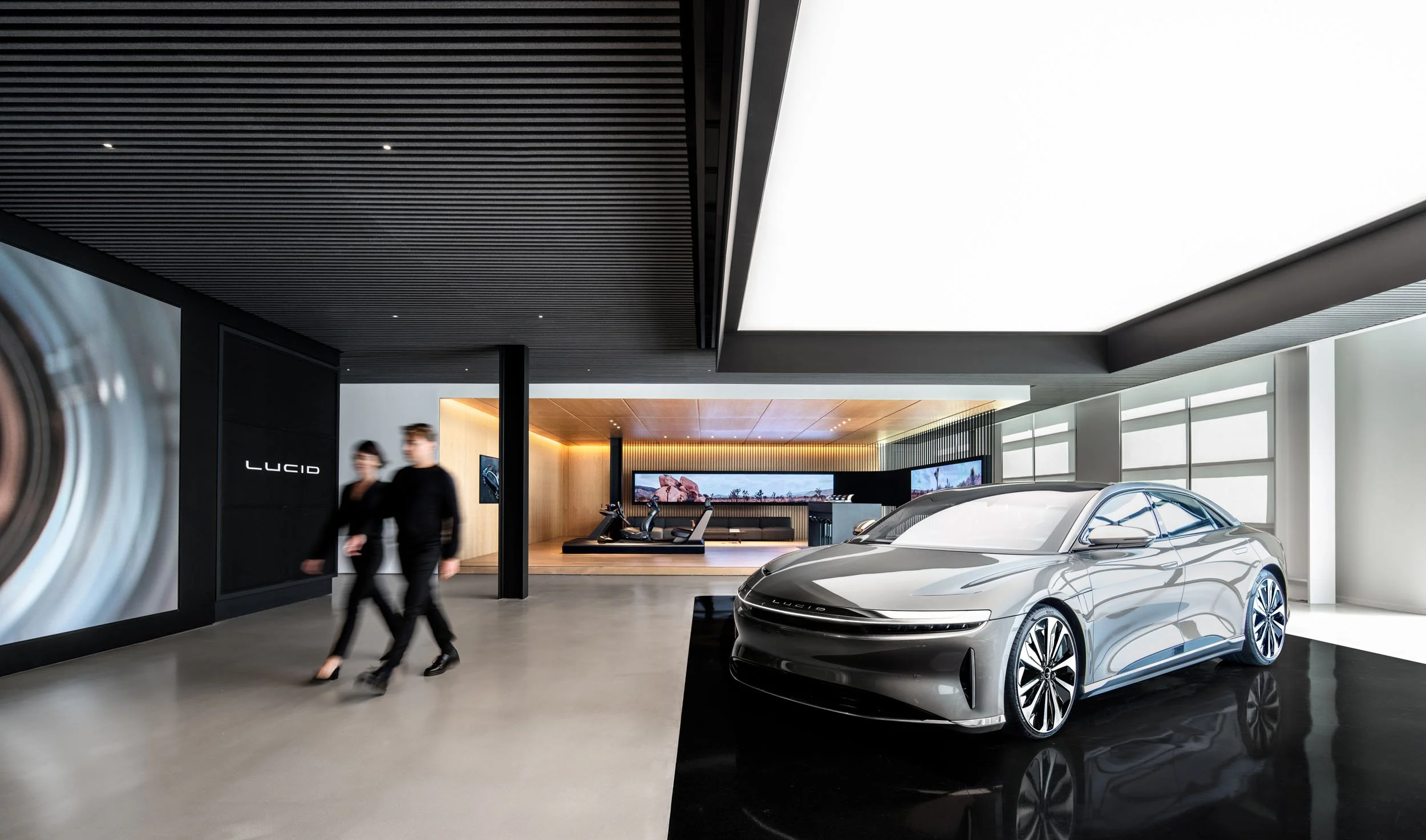 Lucid Experience Center — Banks Landl Lighting Design