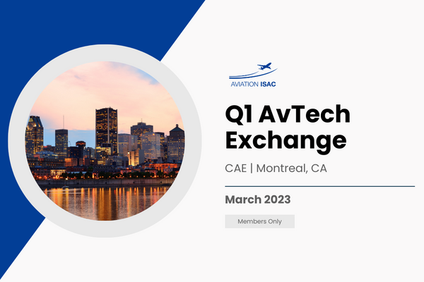 Events — Aviation ISAC