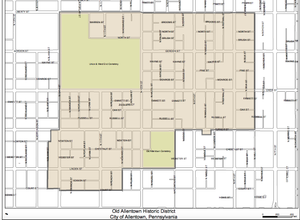 Historic District Maps — Old Allentown Preservation Association