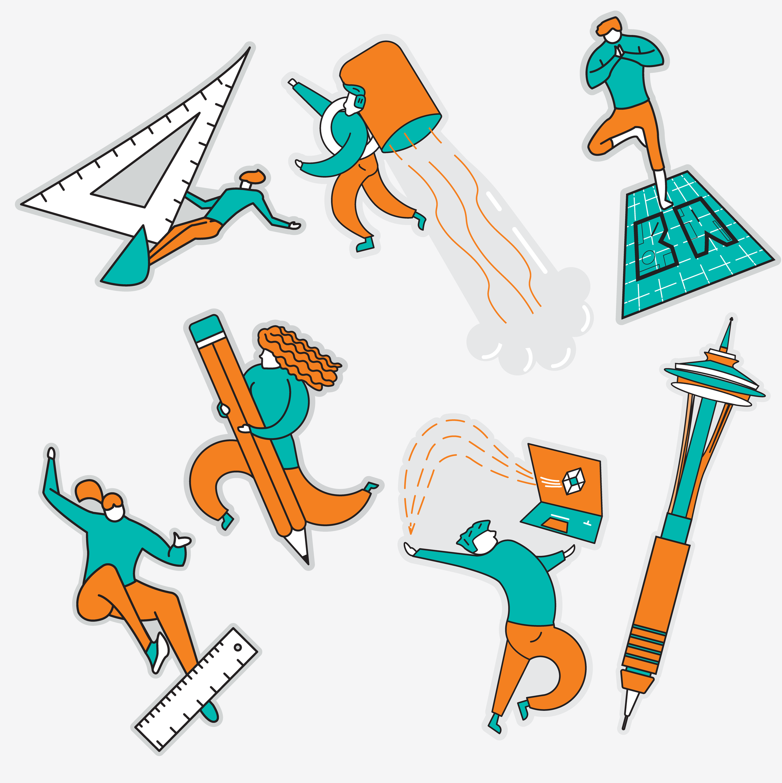 Vectorworks Collaboration Mural — Patrick Chin