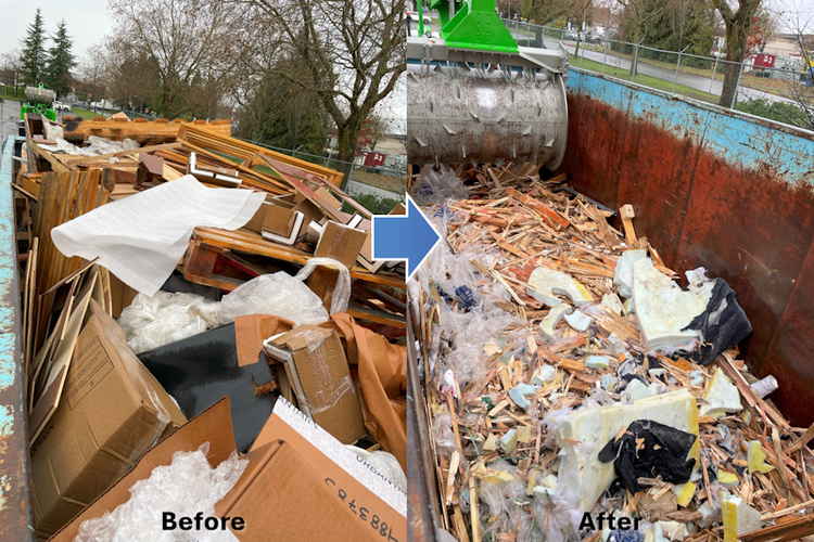 Retail Waste Compaction for Packaging Waste — Bin Masters