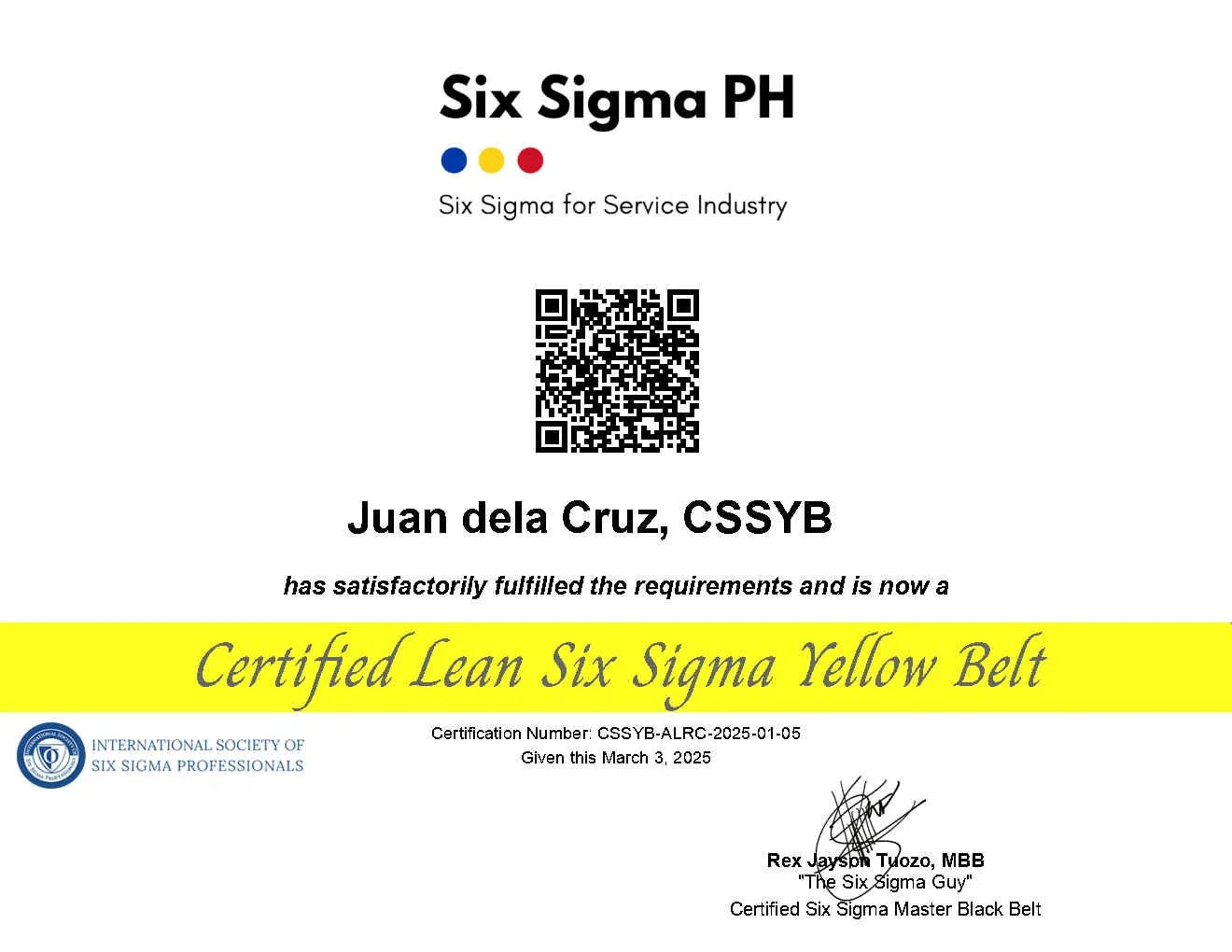 Lean Six Sigma Green Belt Certification Program