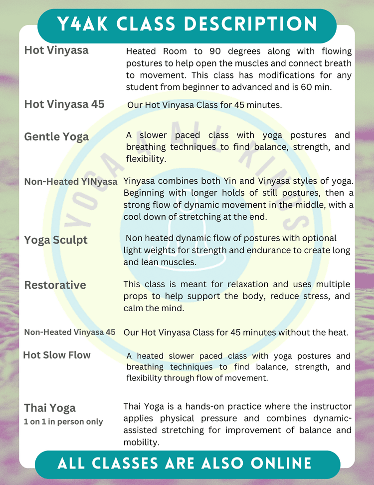 Yoga Class Description — Yoga 4 All Kinds