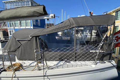 Our Custom Boat Enclosures & Bimini Tops — SALTY BUOY Marine Canvas