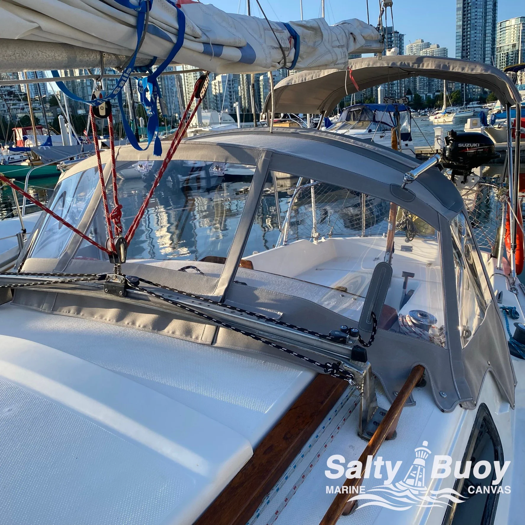 Portfolio | Boat Canvas Projects to Highlight our craftsmanship at SALTY BUOY Marine Canvas ...
