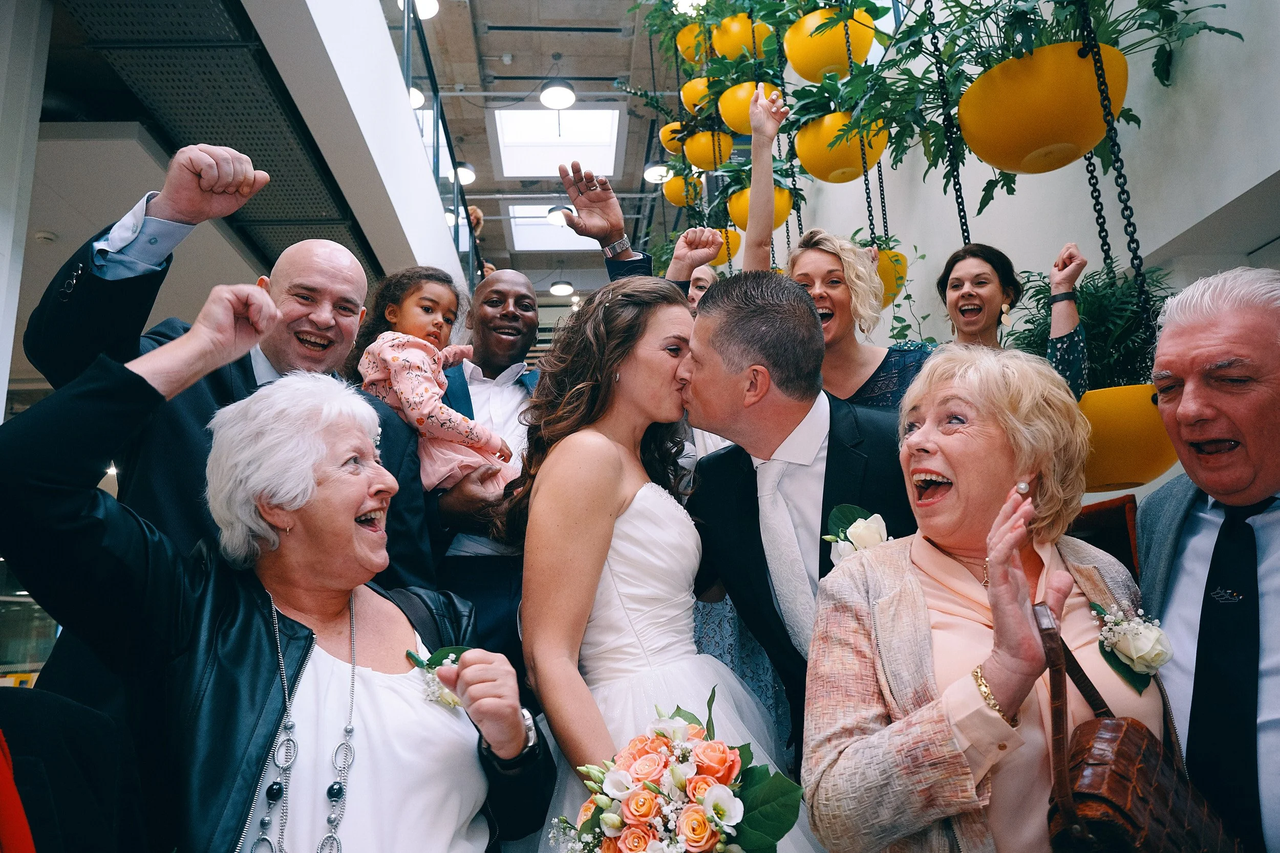 De kunst van groepsfoto's op jouw bruiloft
