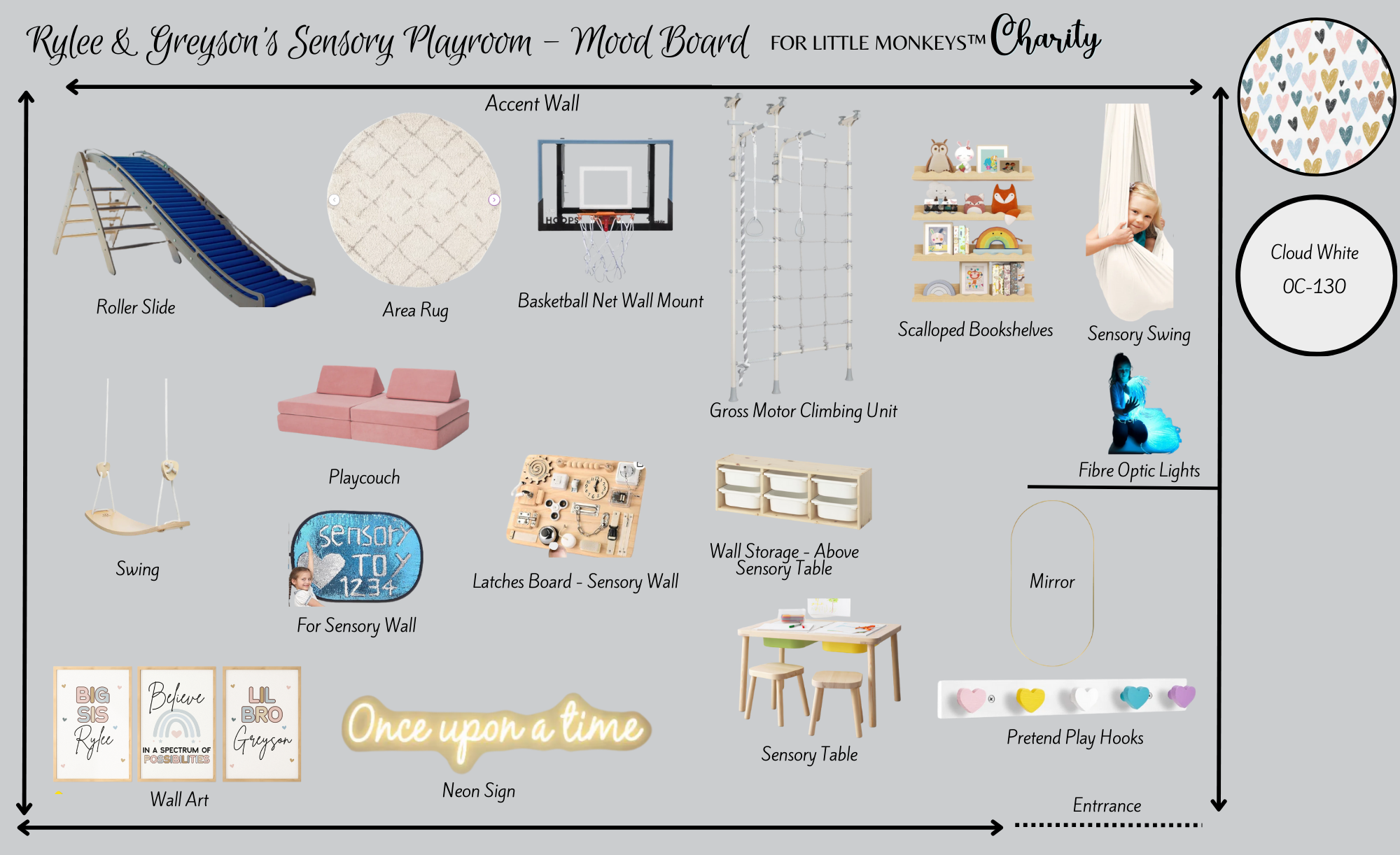 Sensory Playroom Project - Playful Hearts — For Little Monkeys Charity