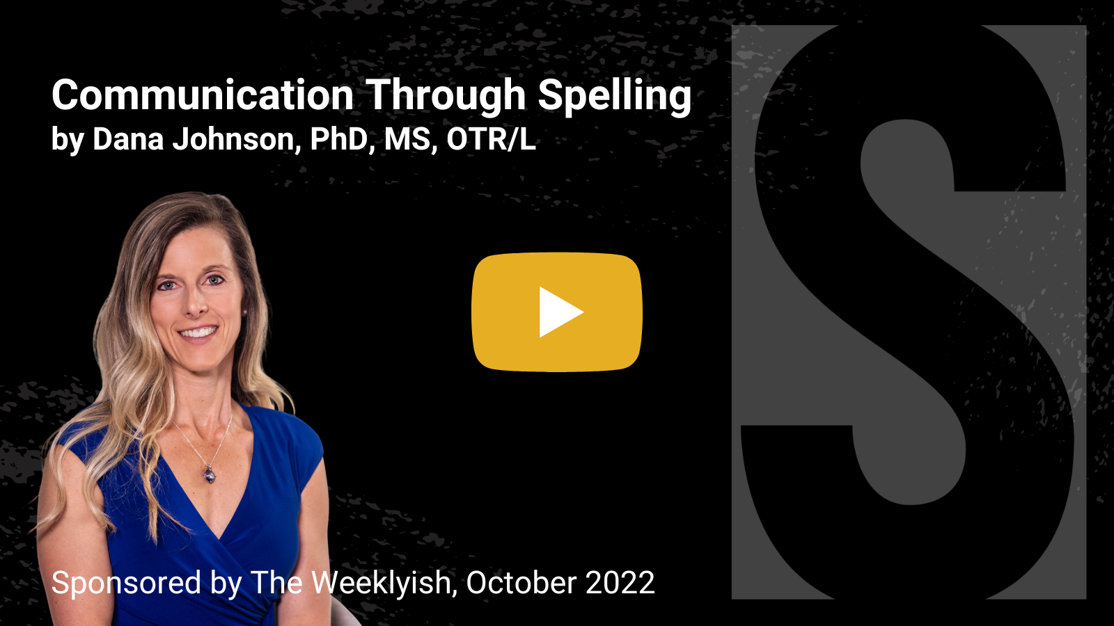 FREE Webinars — Spellers - Communication for Nonspeakers