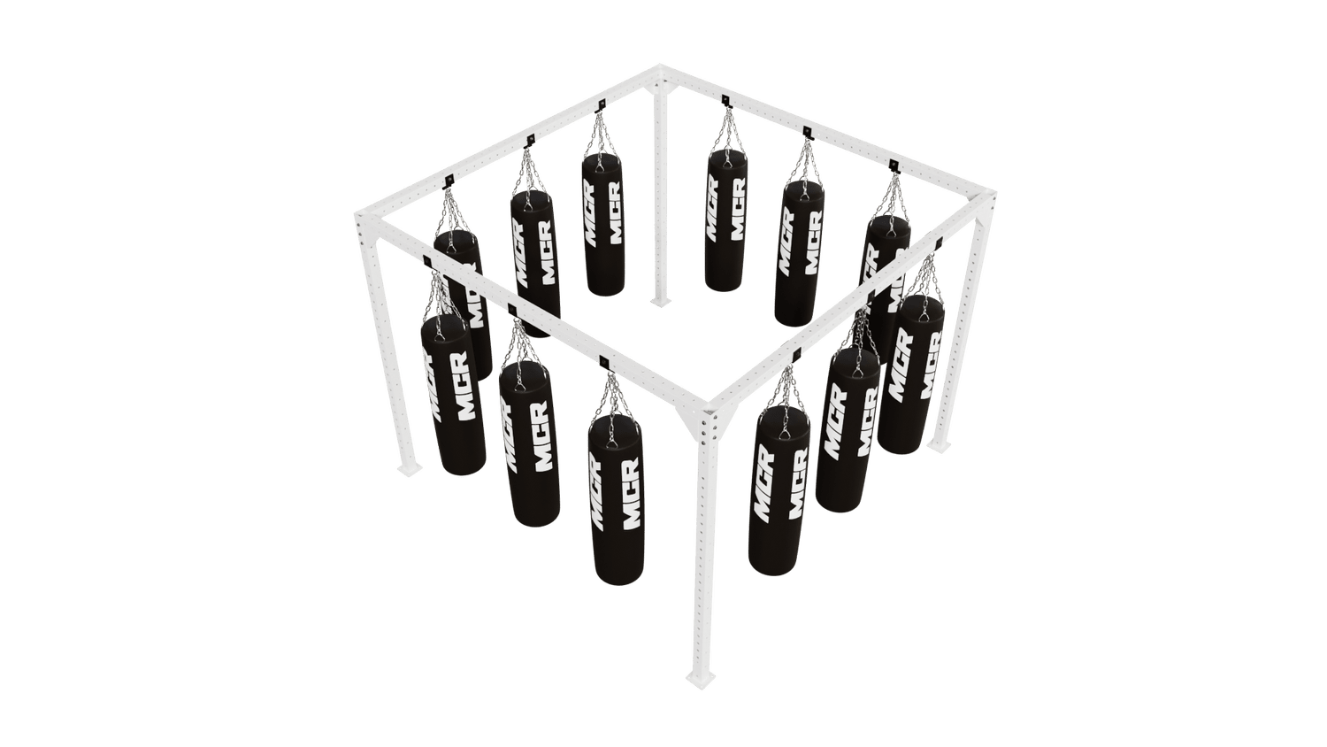 Boxing Rack for 2 Heavy Punch Bags — Moduflex Custom Rigs