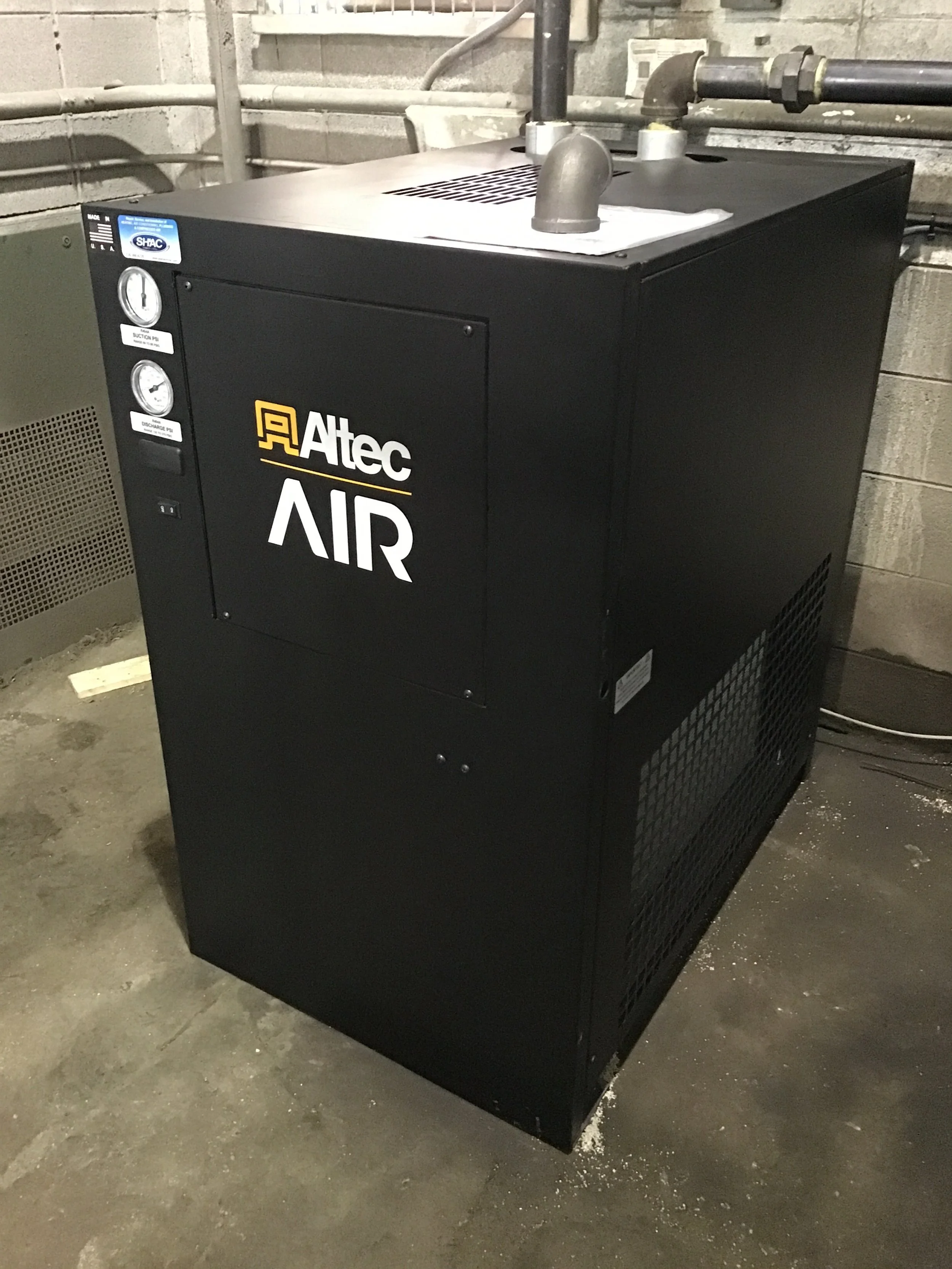 Compressed Air — Stanley Heating & Air Conditioning, Inc.