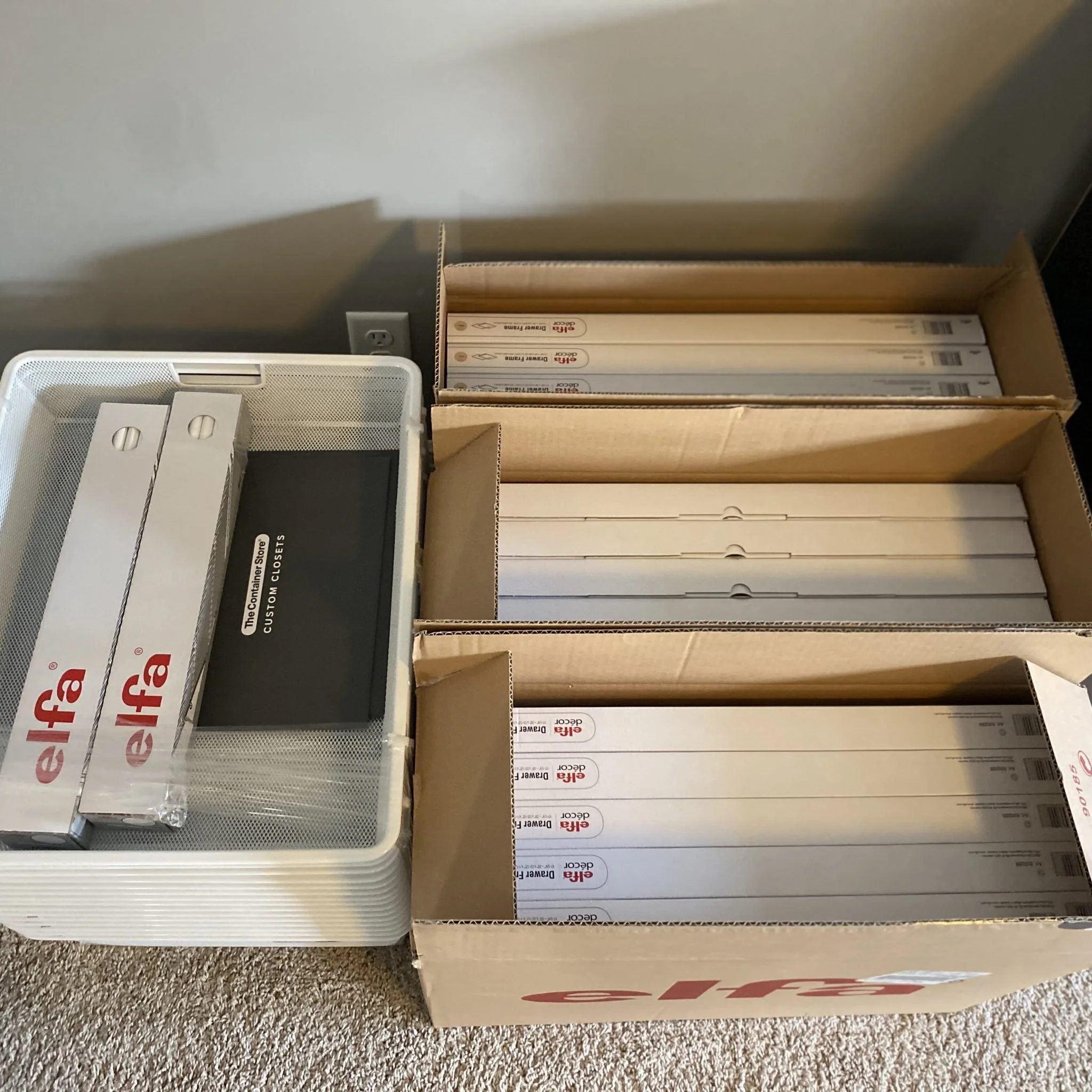 Our New ELFA Closet Drawer System — Everyday Organize