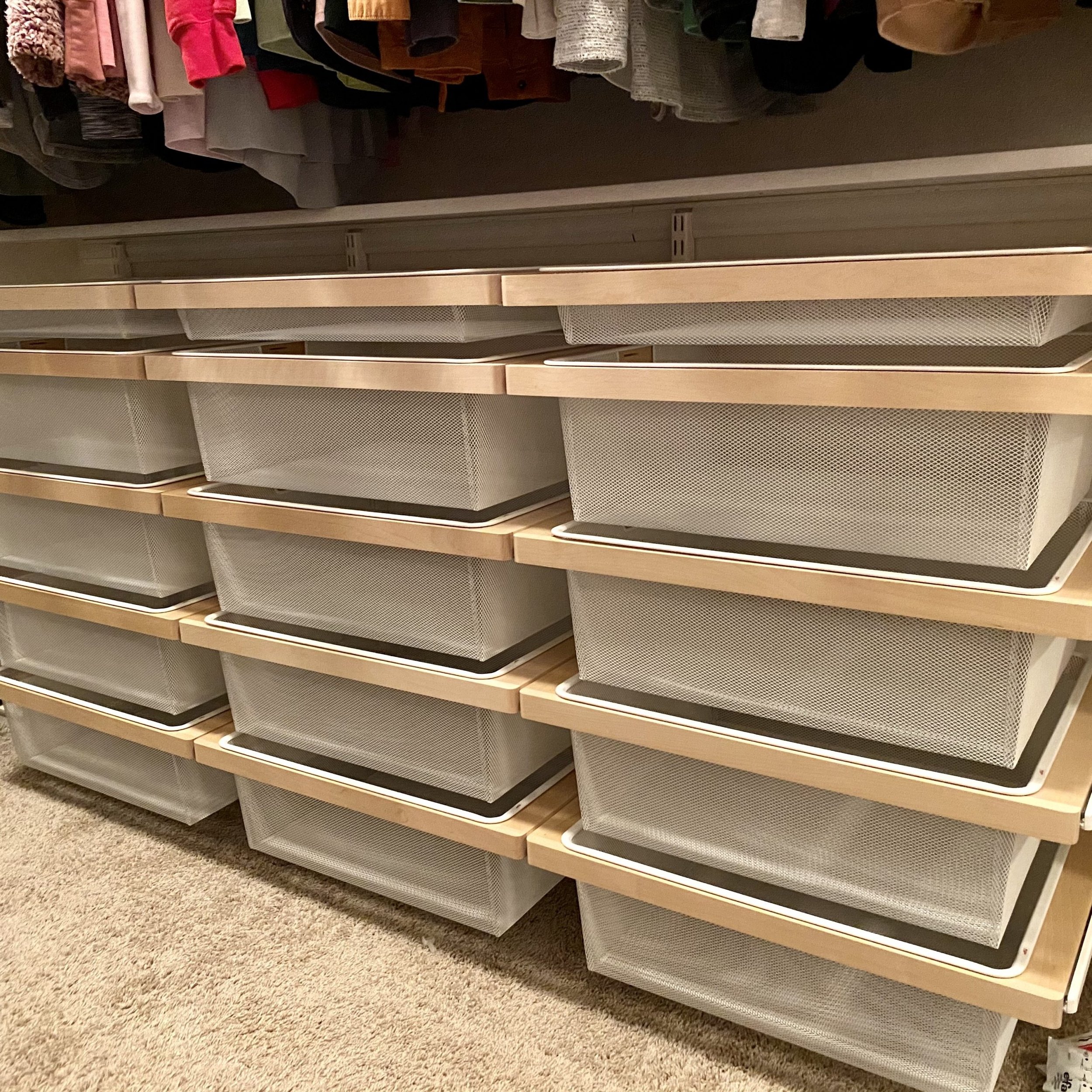 Our New ELFA Closet Drawer System — Everyday Organize