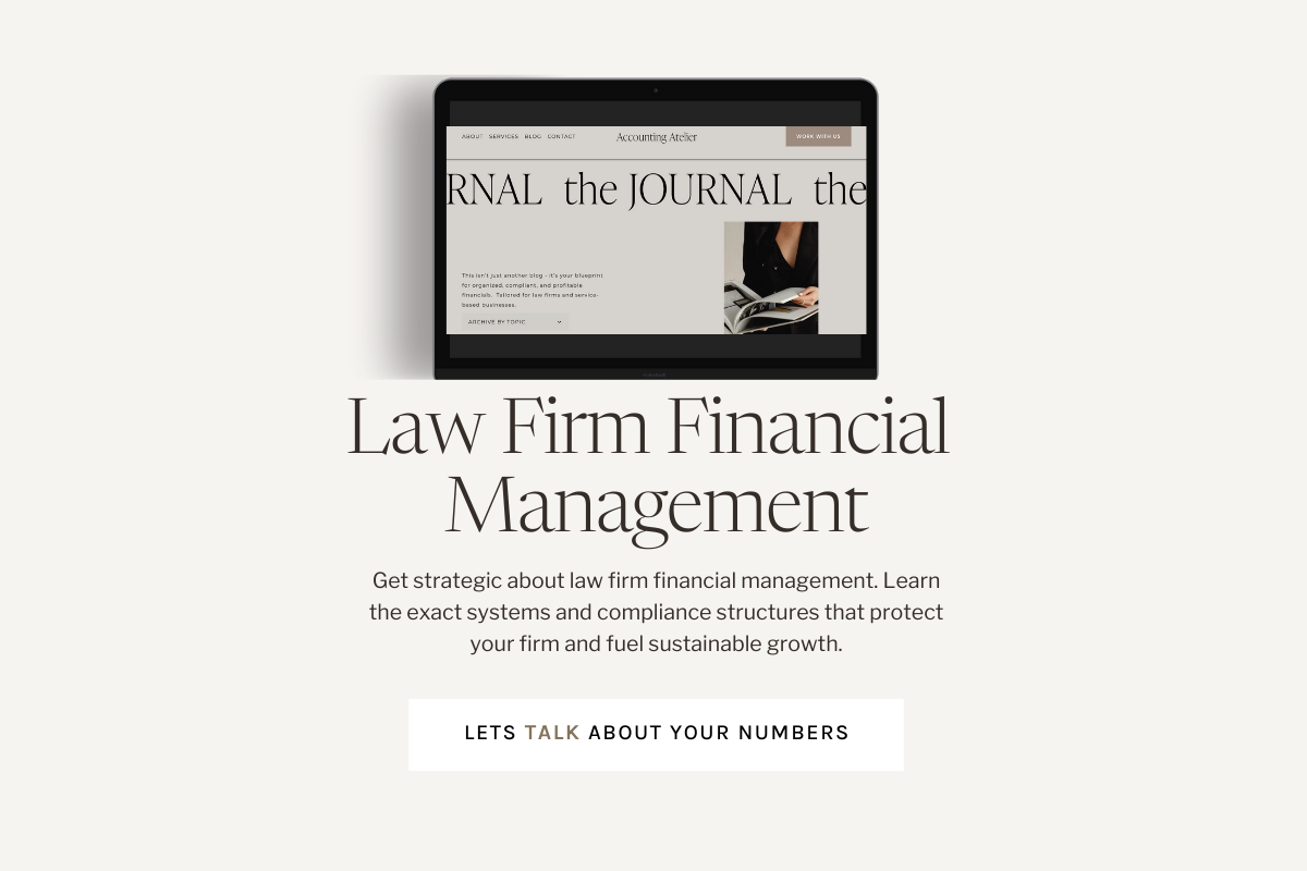 Law Firm Financial Management: What Every Firm Must Get Right