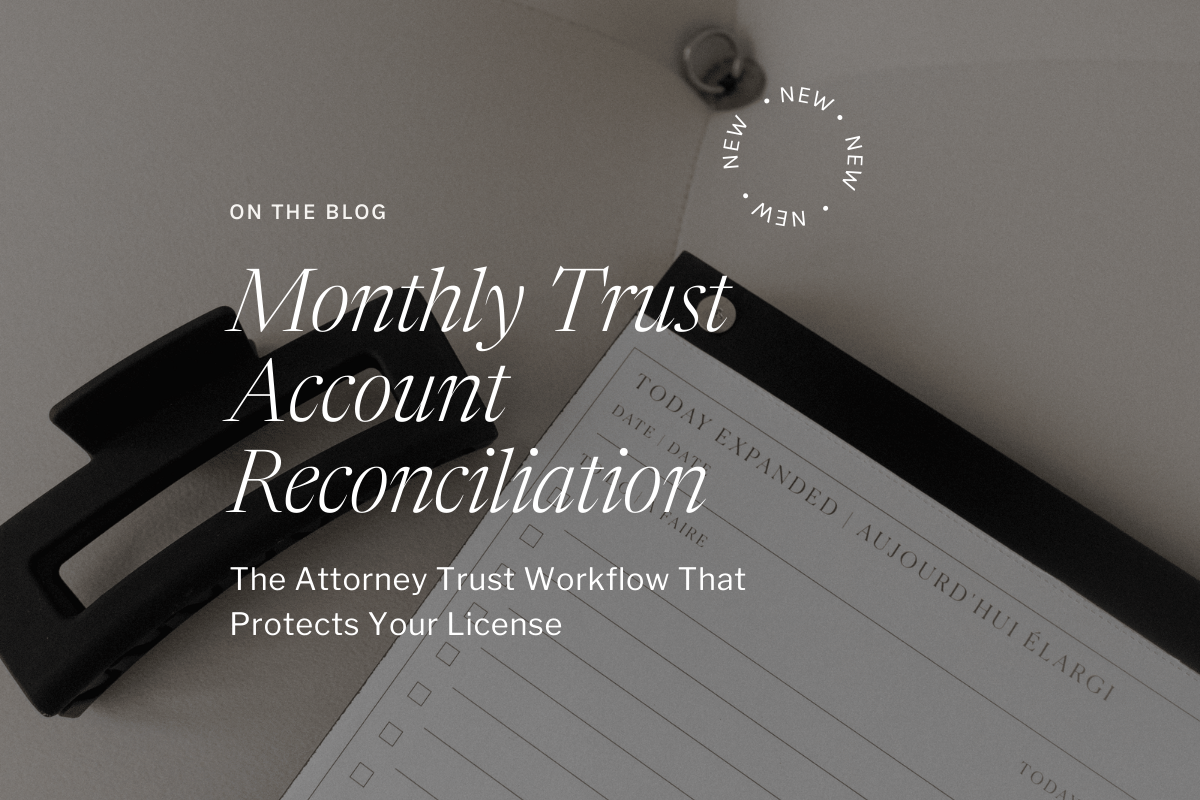 Trust Accounting for Law Firms: The Complete Guide (2026)