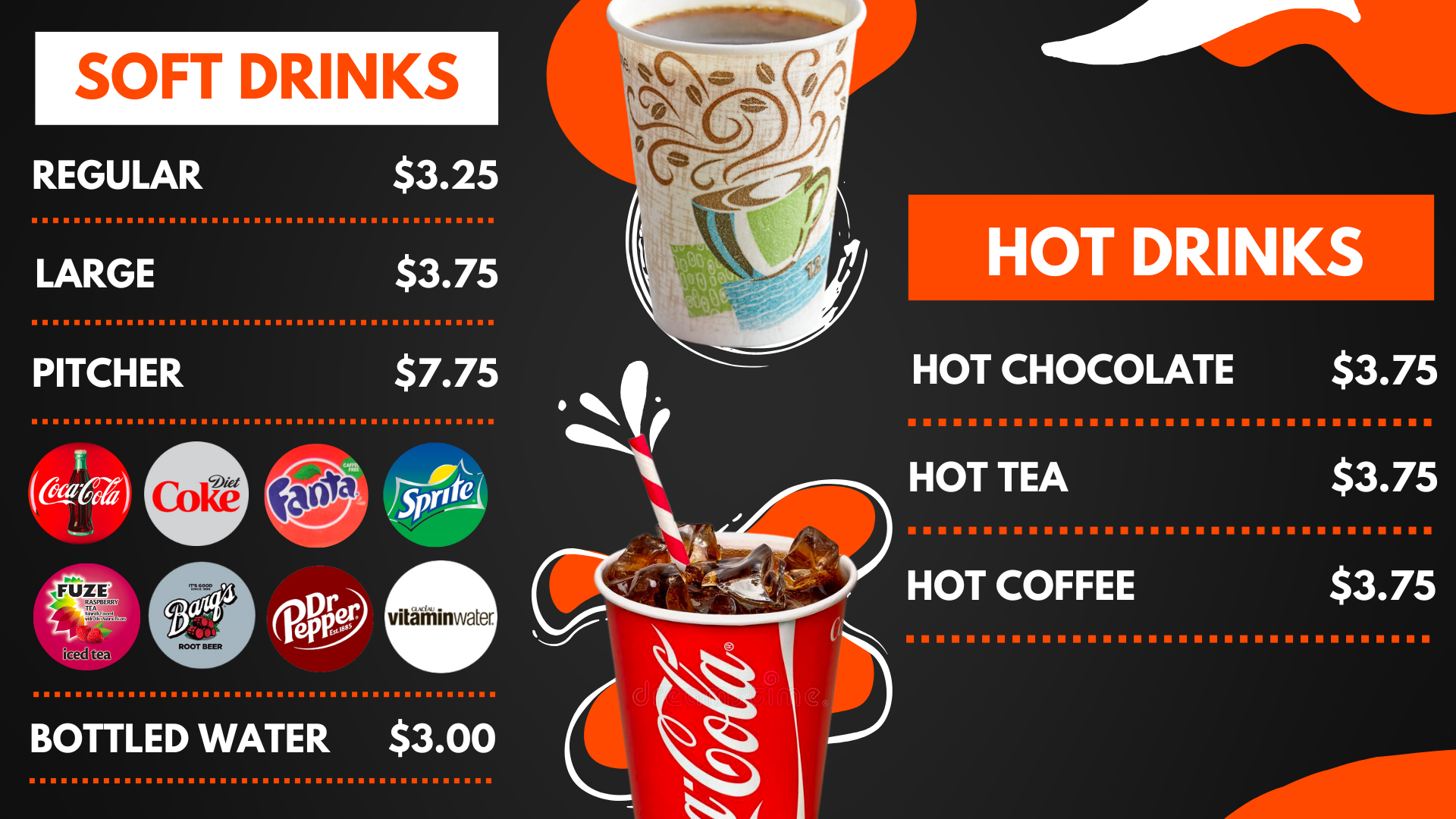 Snack Bar Menu — Ice Palace Hawaii