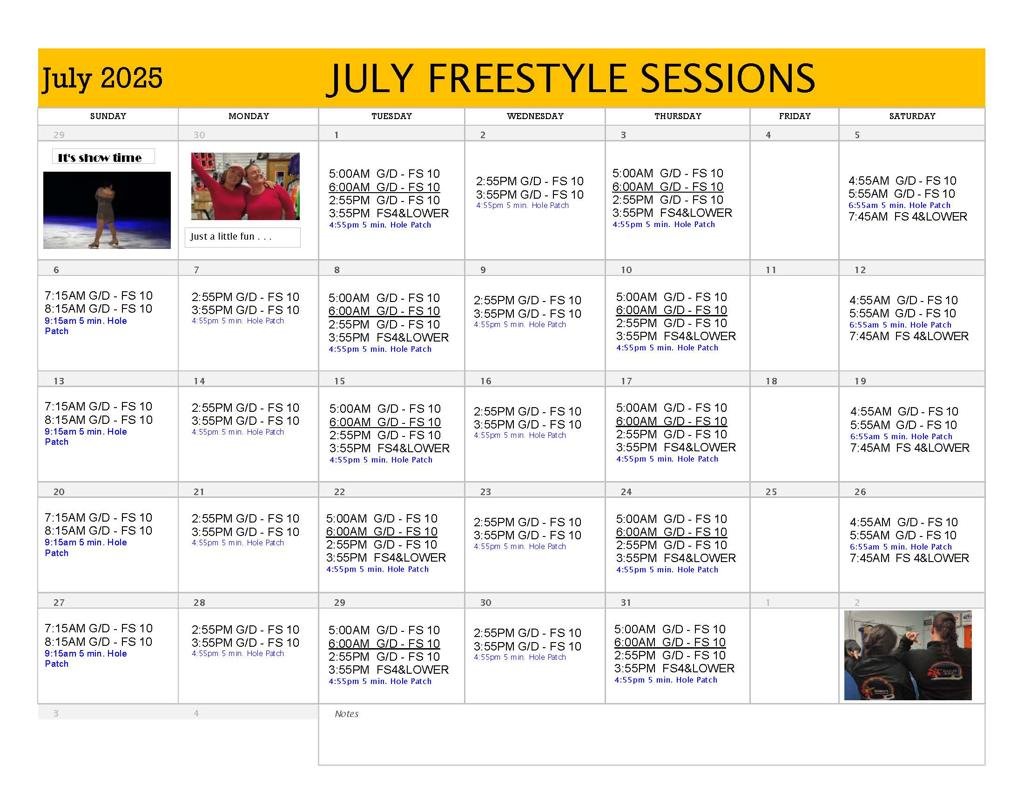 Freestyle Sessions — Ice Palace Hawaii