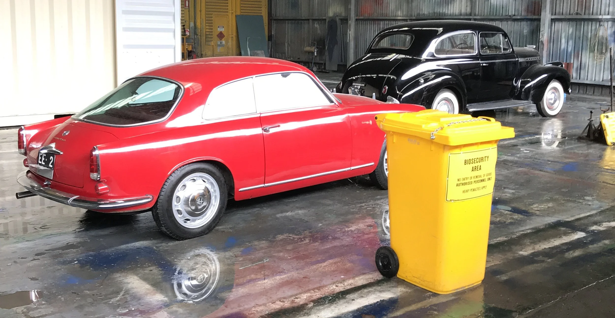 VECHICLE UNPACK — Western Container Services Sydney