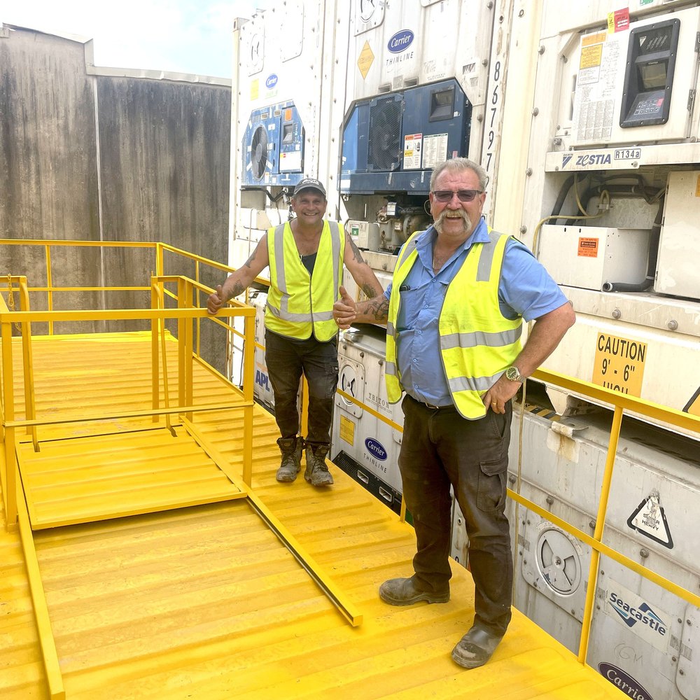 Powered Refrigerated Container Storage 1300 FLC LCL — Western Container ...