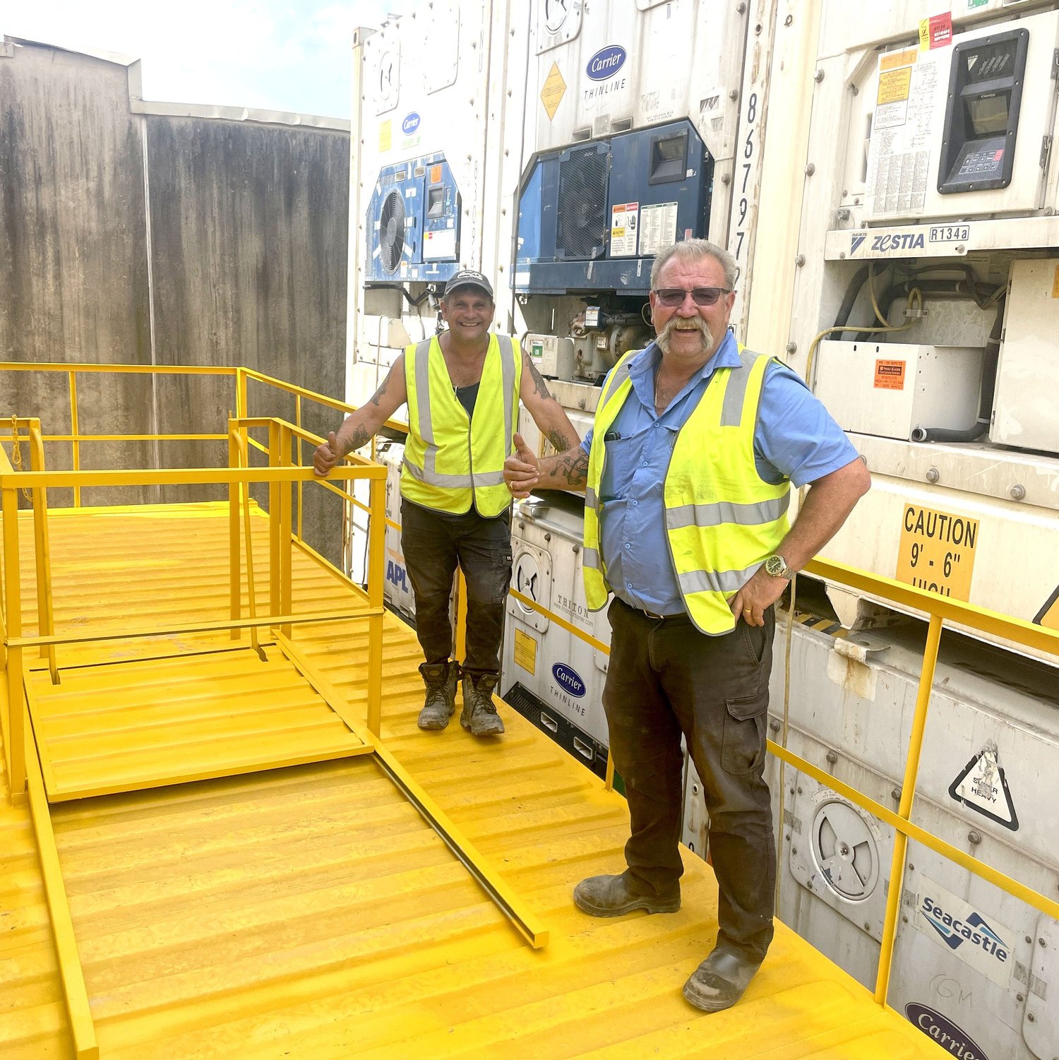 Powered Refrigerated Container Storage 1300 FLC LCL — Western Container ...