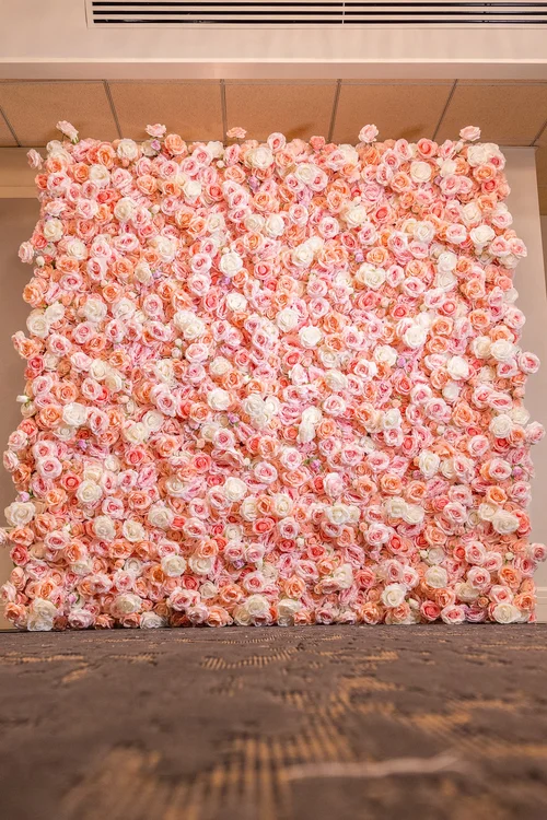 Blush Flower Wall — Jersey Shore Flower Walls