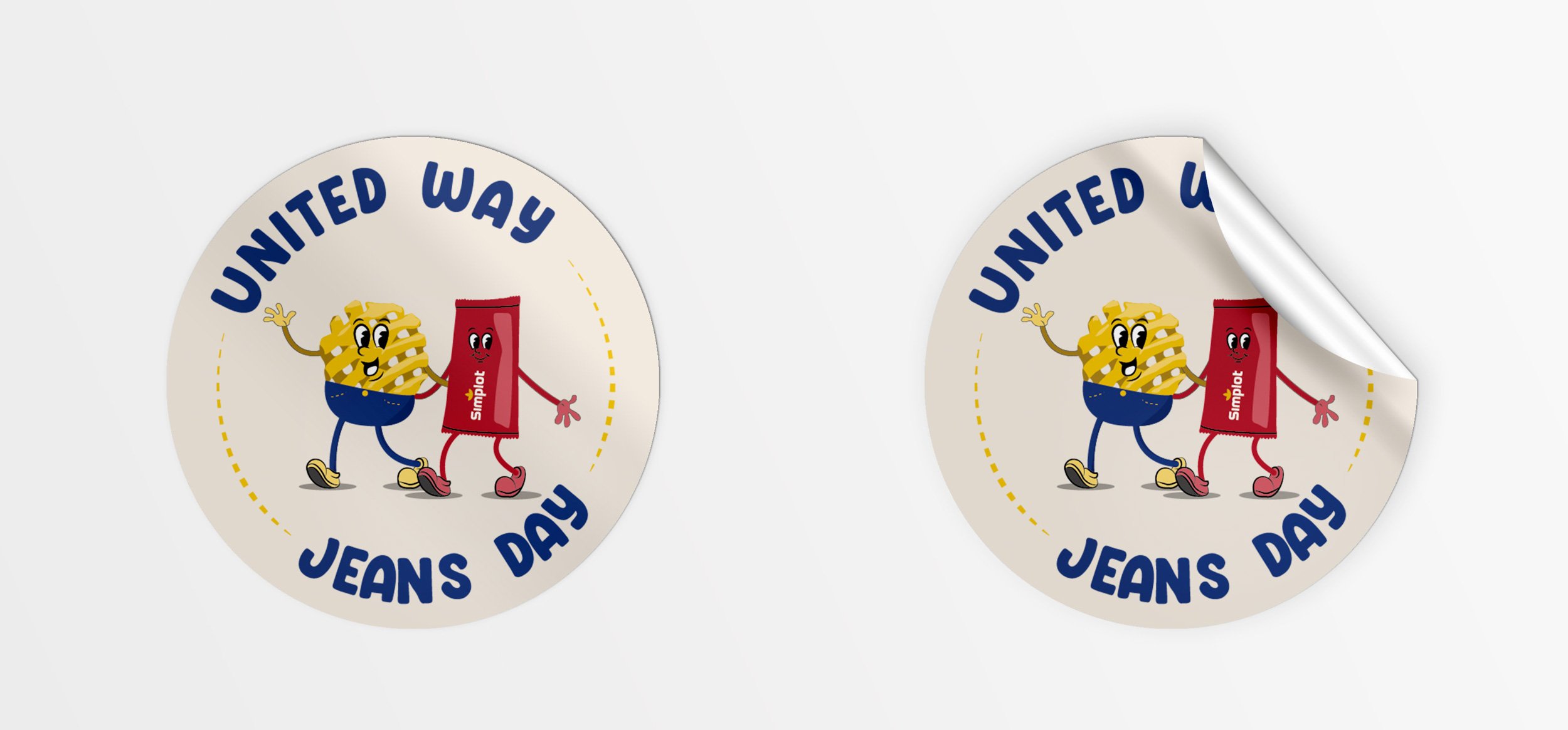 Jeans Day Cartoon