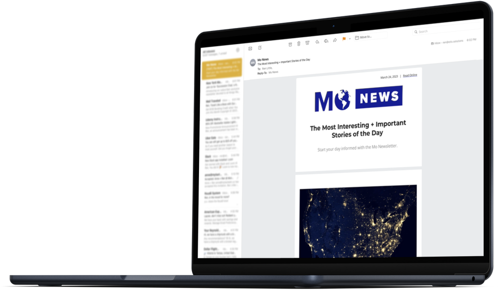 The Mo Newsletter — Mo News