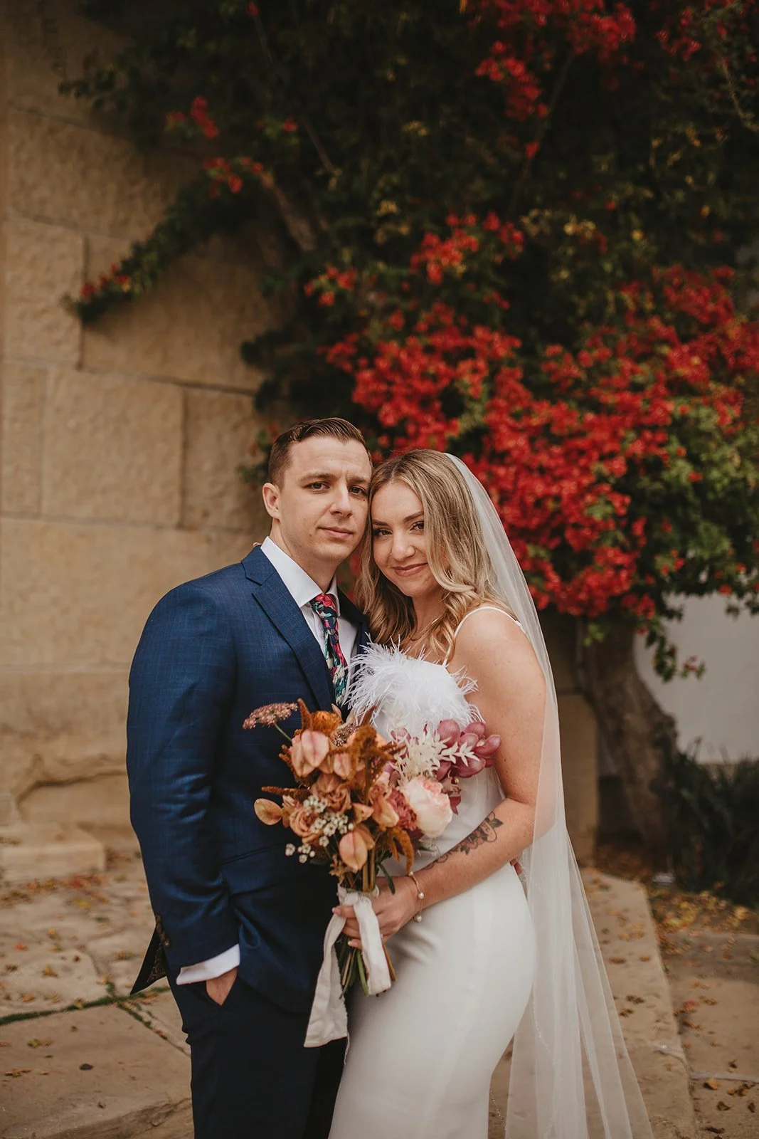 Taylor + Colin - Santa Barbara Courthouse Elopement — Indwell Floral