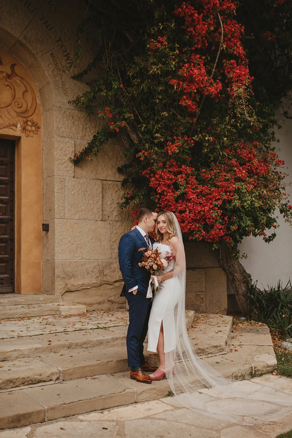 Taylor + Colin - Santa Barbara Courthouse Elopement — Indwell Floral