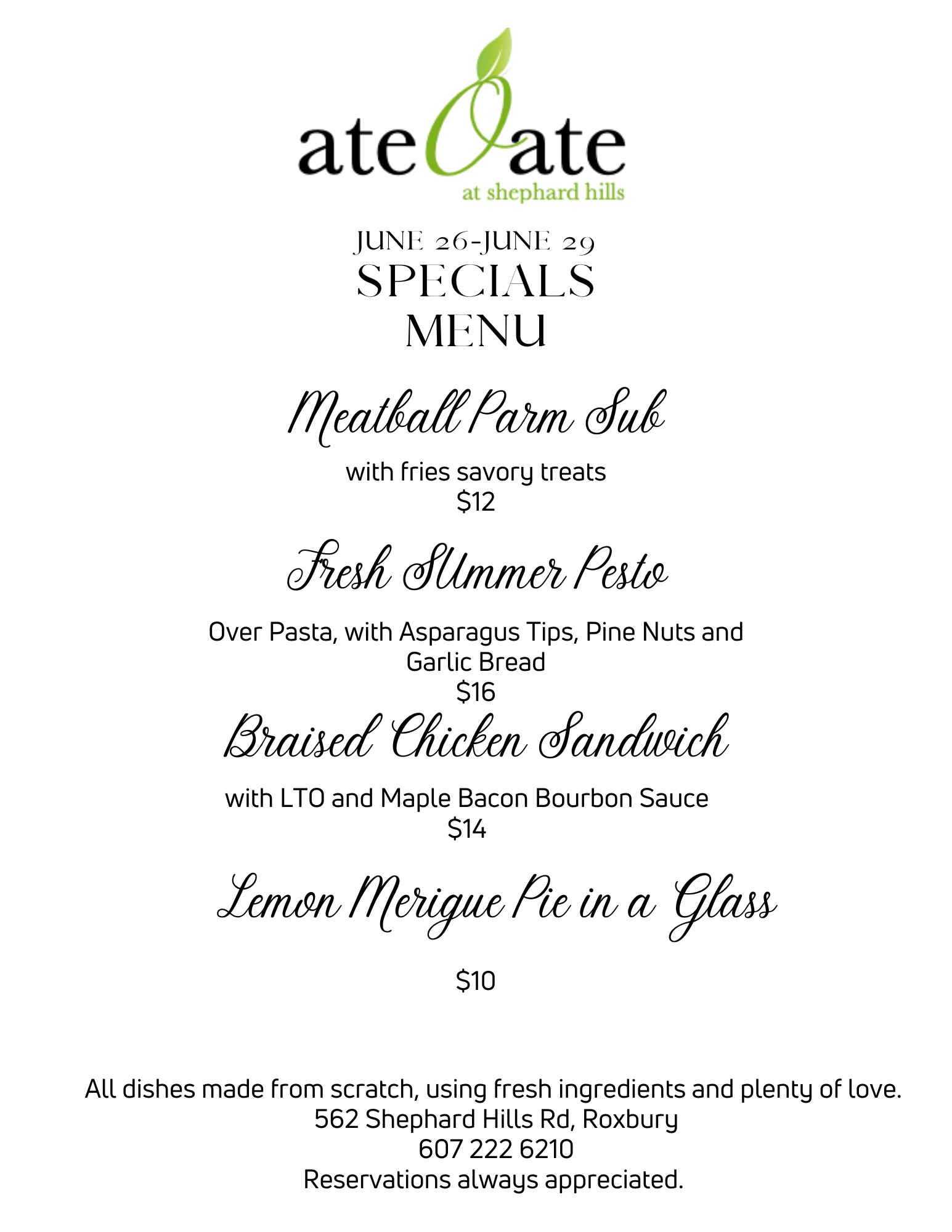 Ate O Ate at Shephard Hills — Ate O Ate Catering