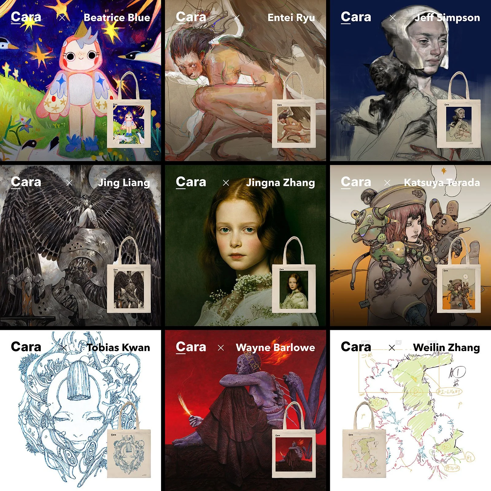 Create your #CaraQR — Cara - Artist Social & Portfolio Platform
