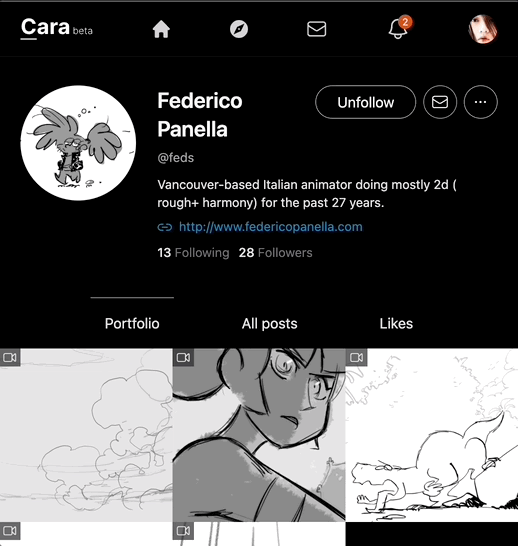 Cara - platform for artists, by artists. — Cara - Artist Social & Portfolio Platform