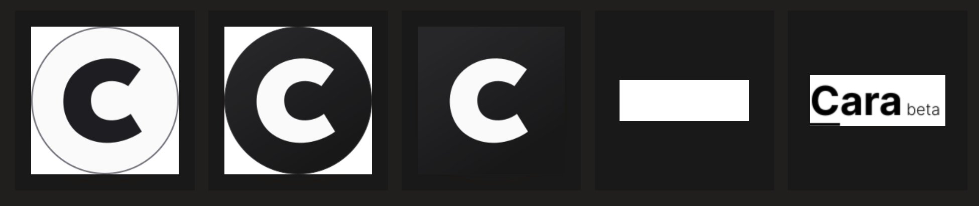 Cara Brand Assets - Logo & Icon Download — Cara - Artist Social & Portfolio Platform