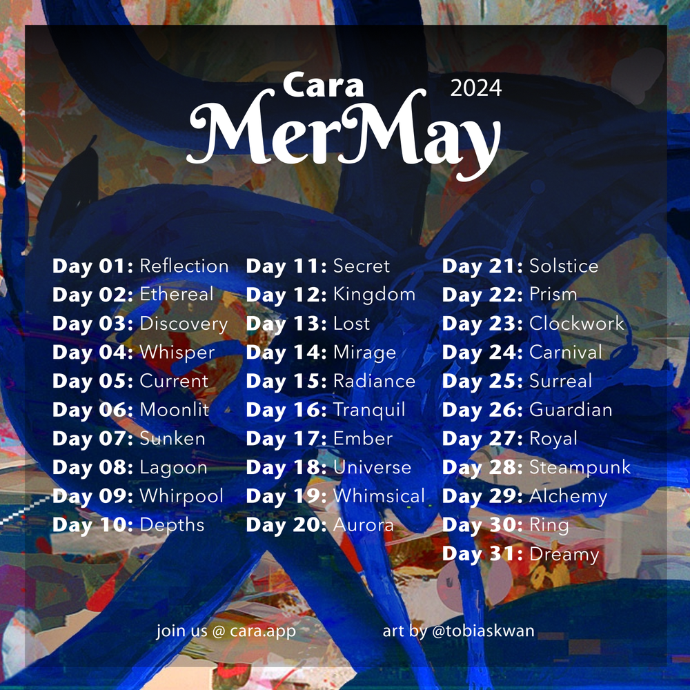 [Event] MerMay 2024 Challenge — Cara - Artist Social & Portfolio Platform