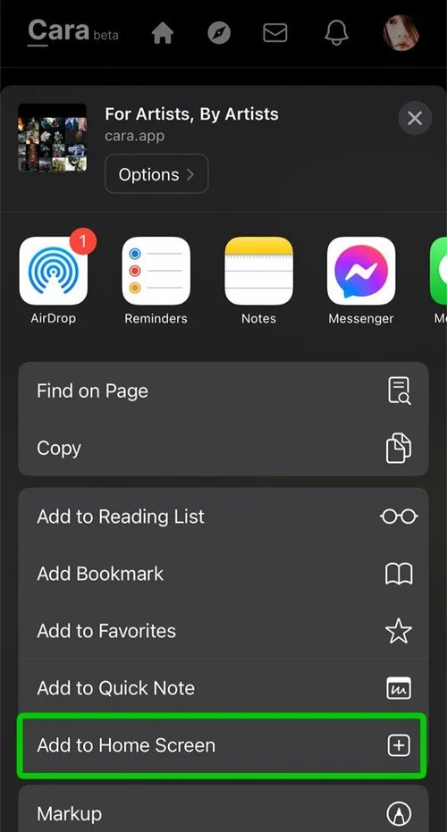 Introducing Cara’s Features — Cara - Artist Social & Portfolio Platform