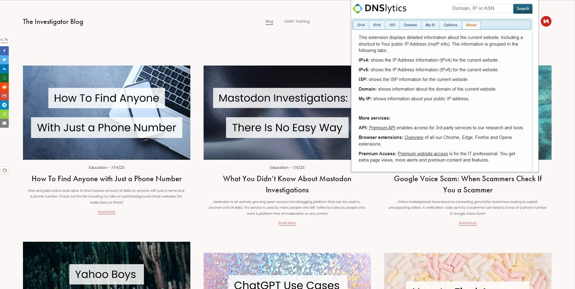 9 Most Useful OSINT Browser Extensions — The Investigator