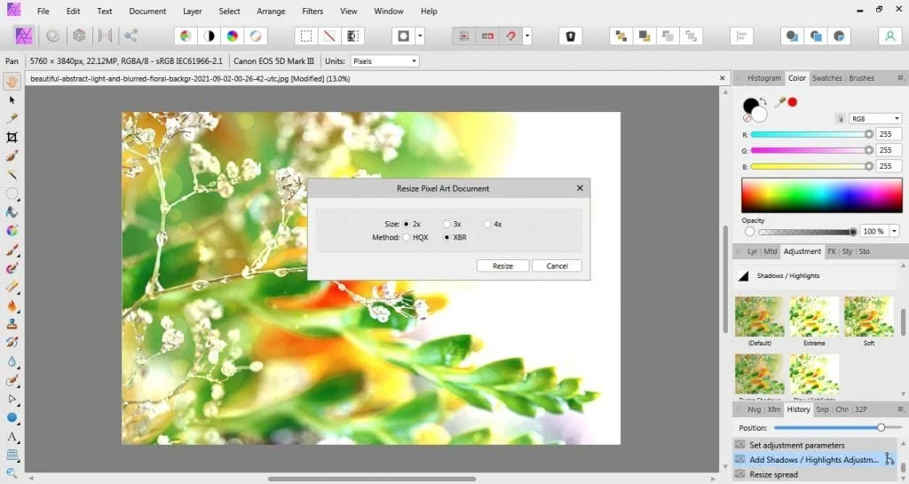Affinity Photo Printing and Soft Proofing