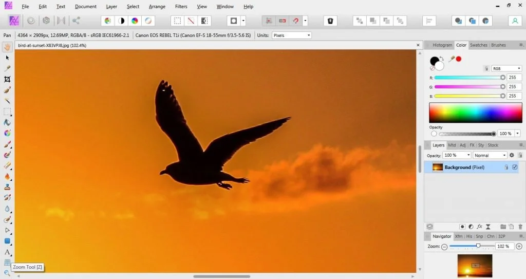 How to Remove Objects in Affinity Photo
